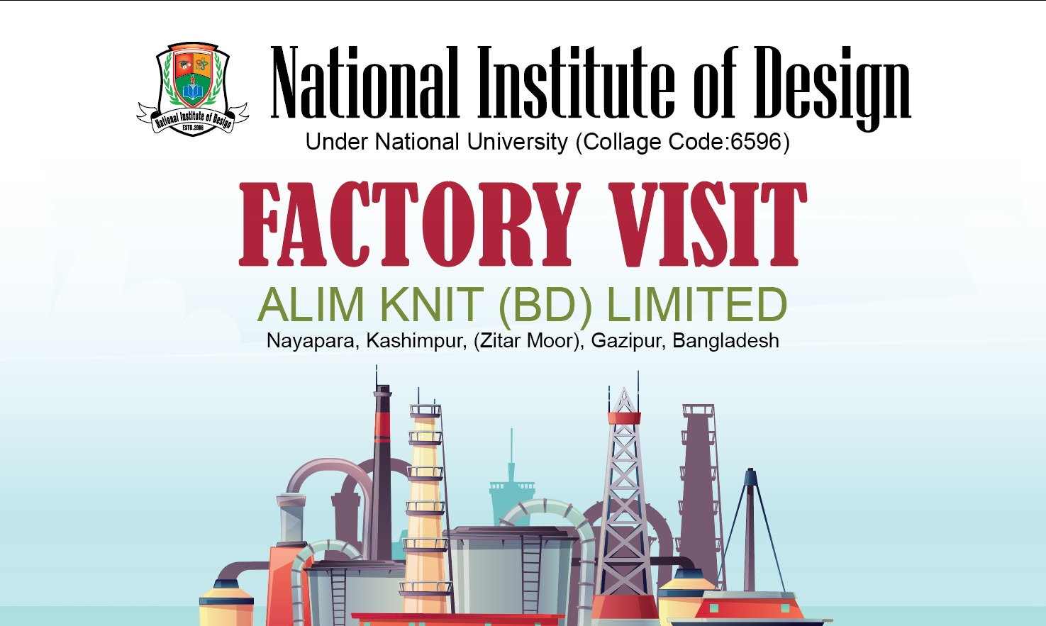 Factory Visit Archives | National Institute of design (NID)